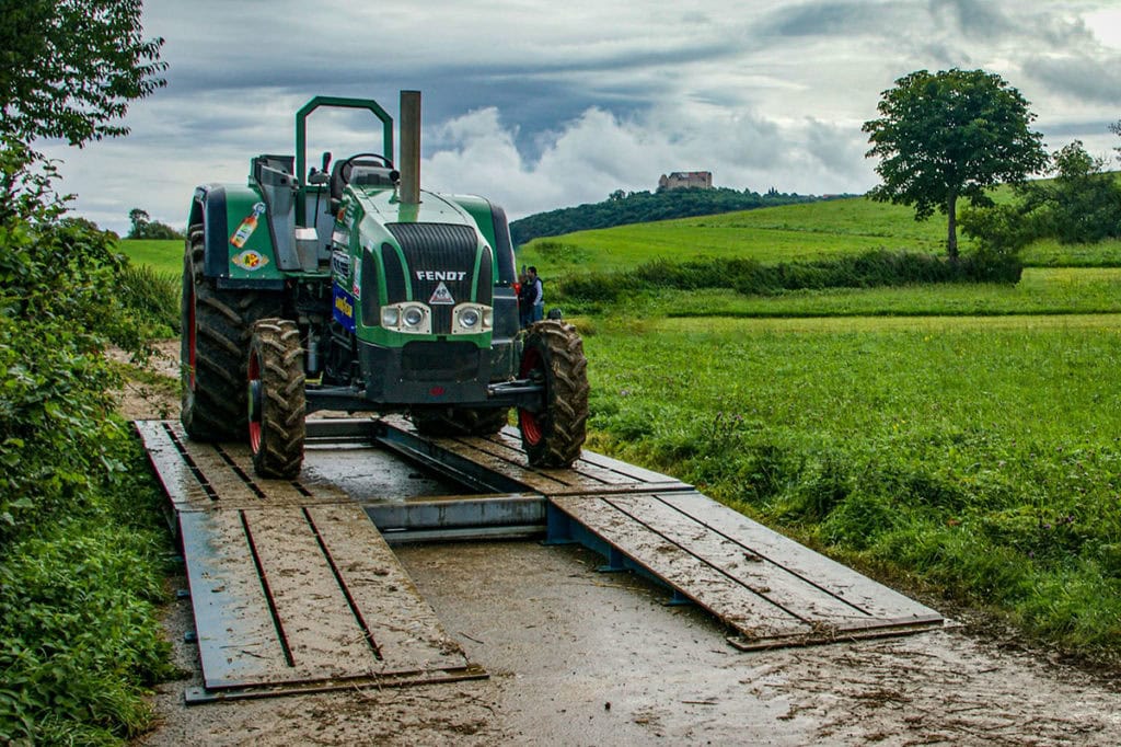 ESSMANN | Mobile Fahrzeugwaage HE-TS für temporäre Standorte