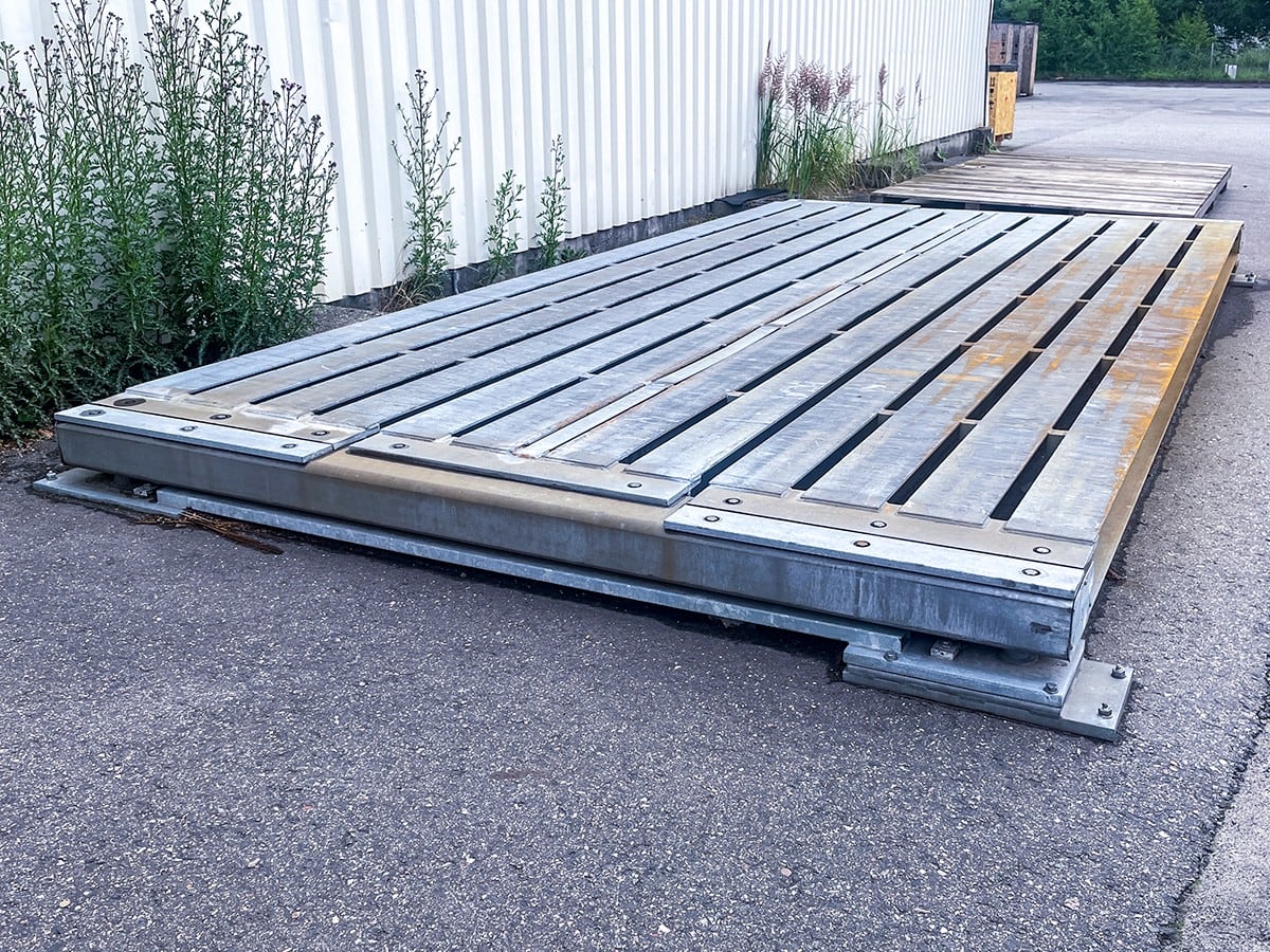 ESSMANN | Mobile Fahrzeugwaage HE-TS für temporäre Standorte