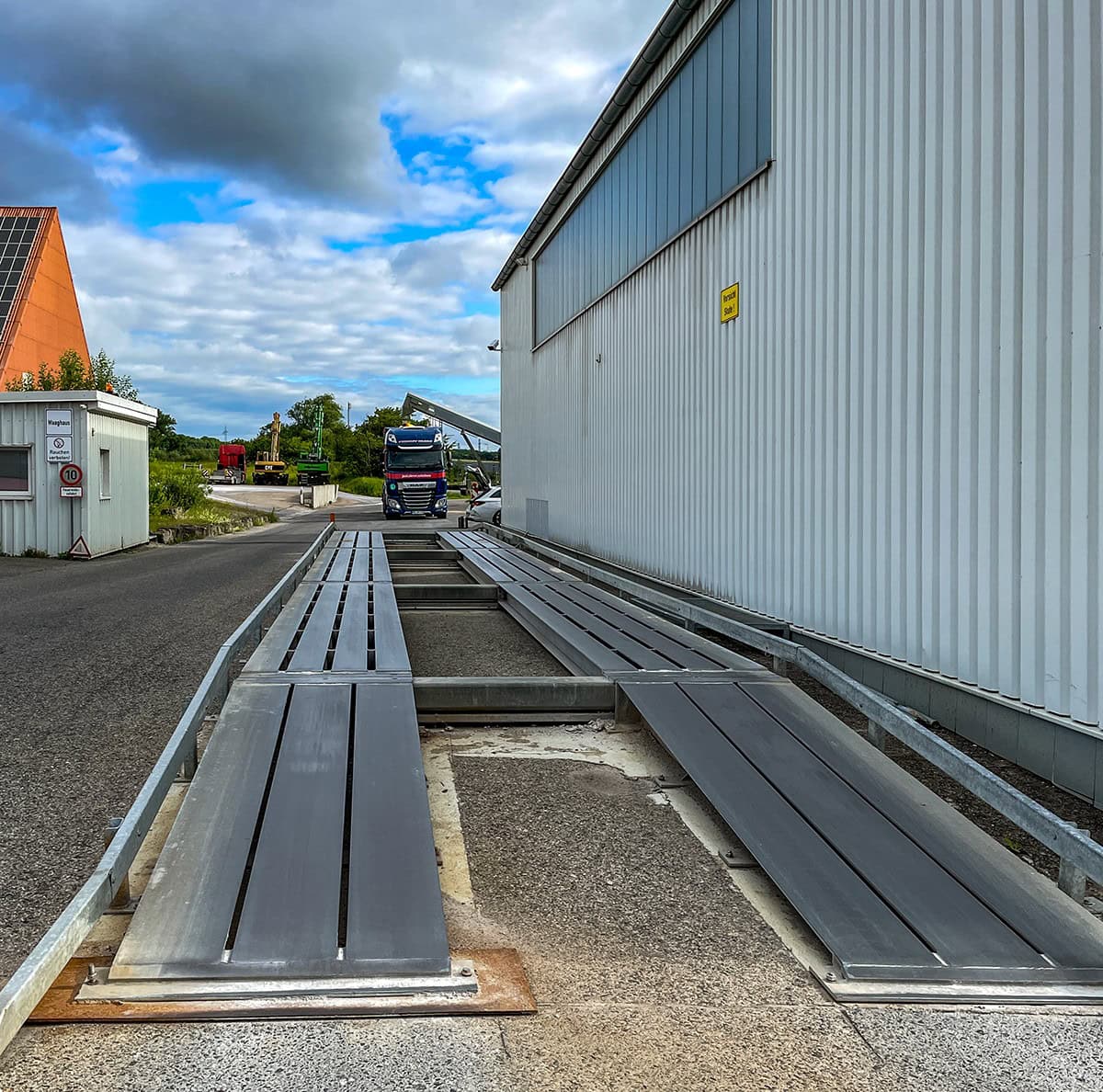 ESSMANN | Mobile Fahrzeugwaage HE-TS für temporäre Standorte